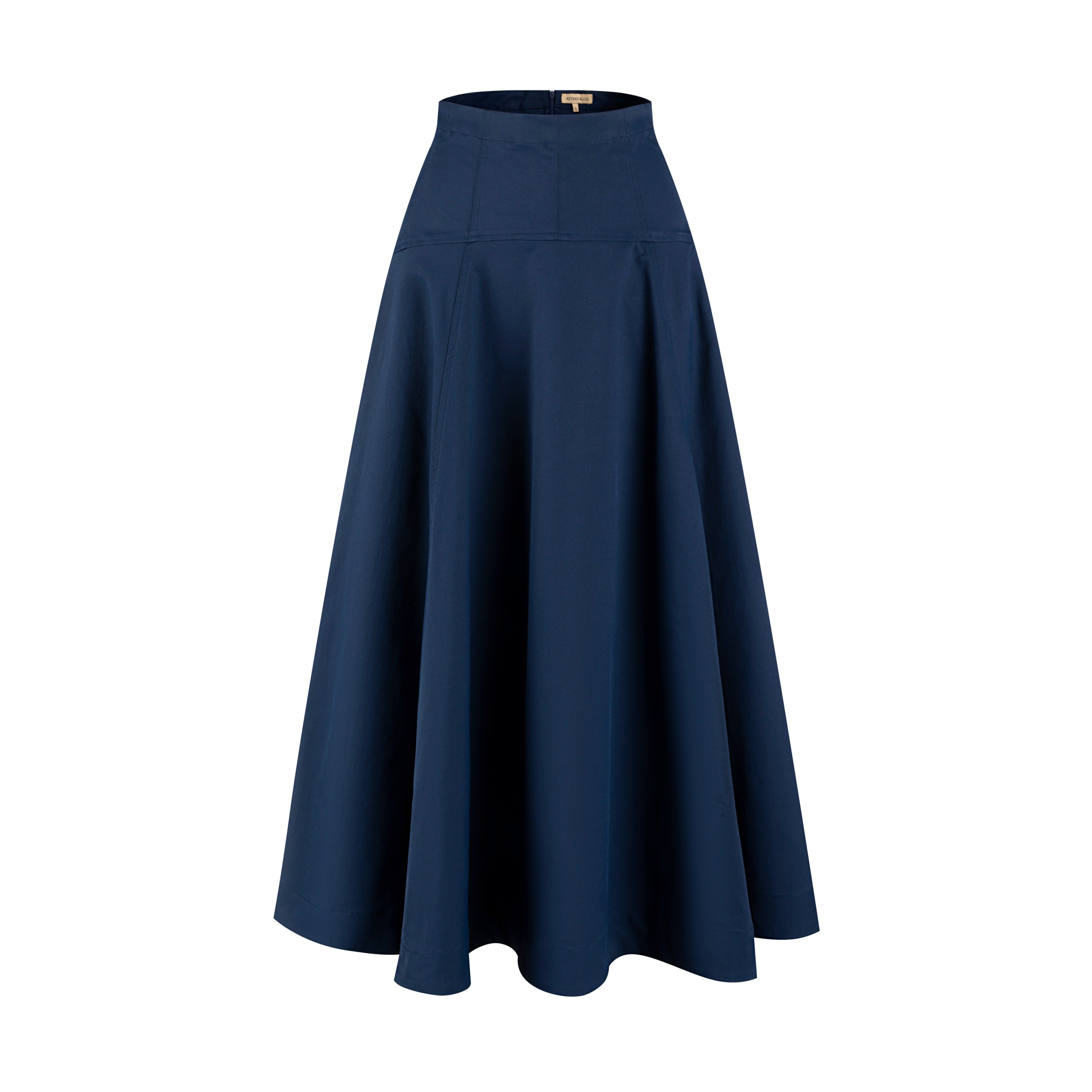 Aline Circle Skirt - Midnight – The Runway Company